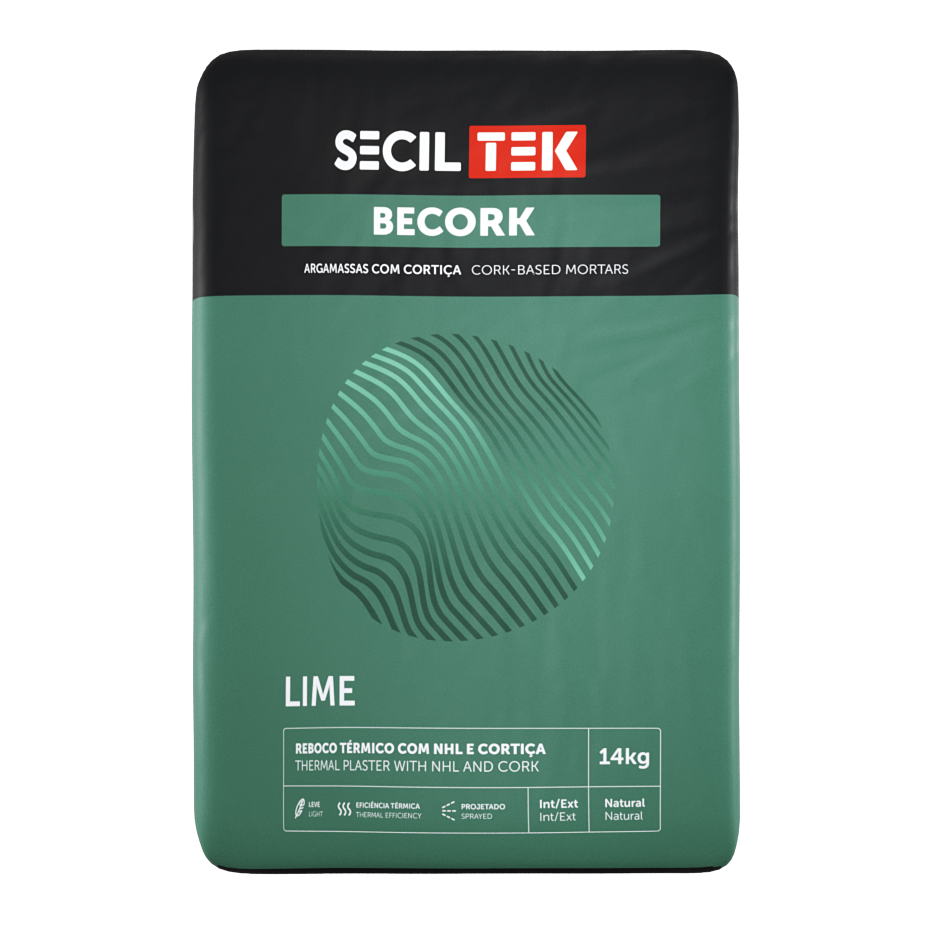 Descubra o Ecocork Lime - Argamassas | Secil