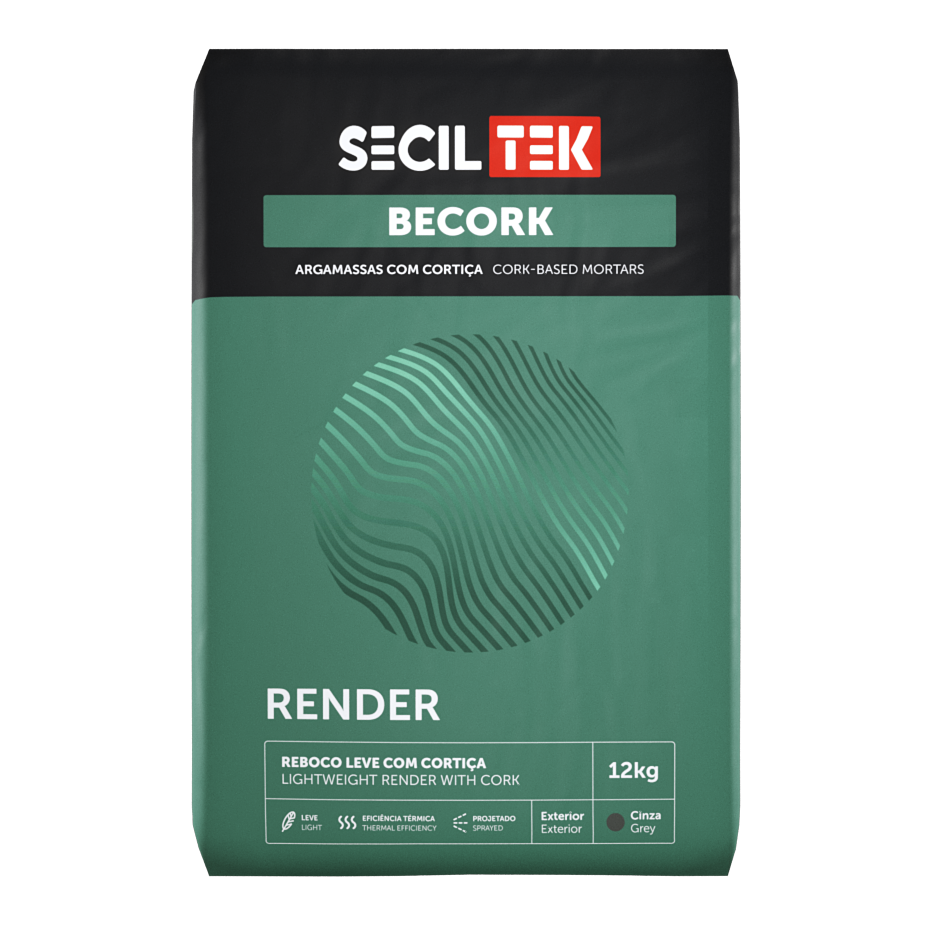 Discover Ecocork Render - Mortars | Secil
