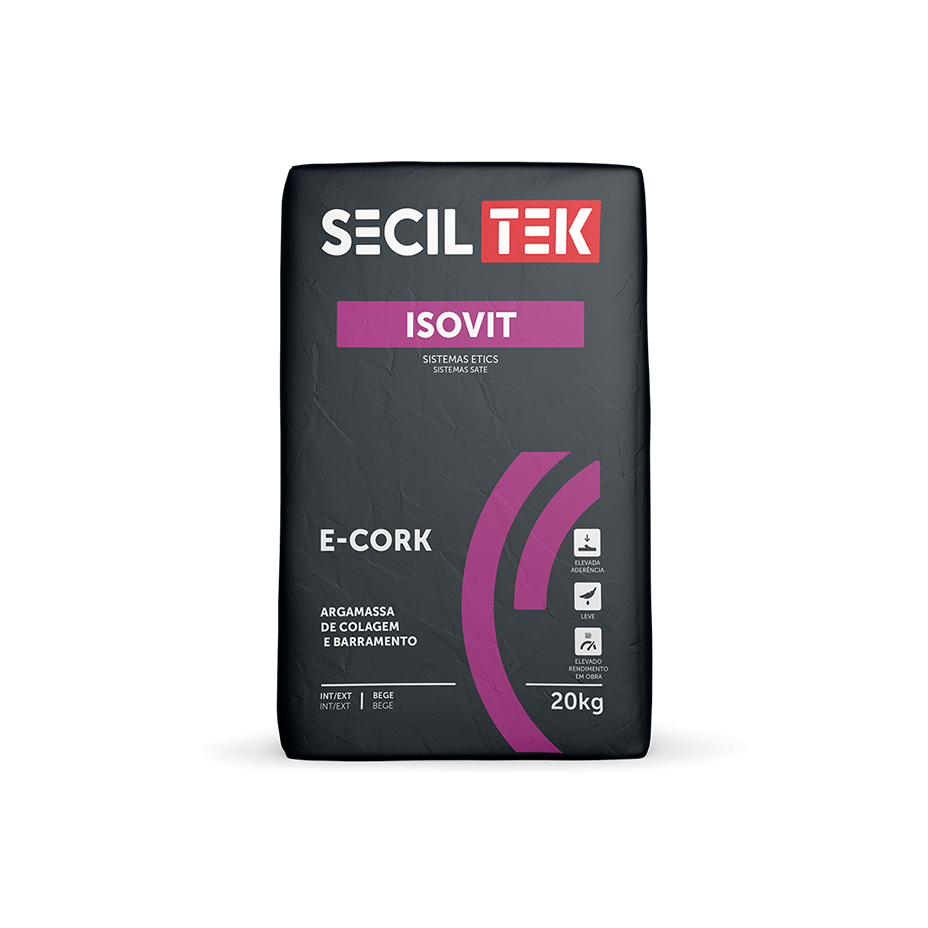 Descubra o Isovit E-Cork - Argamassas | Secil